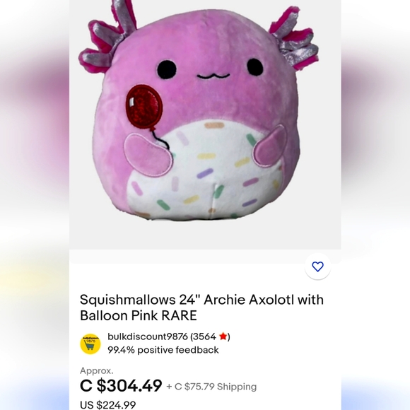 Toys | Largest Rare Squishmallow I Have Seen 24 In By 2 Ft For 8 Yr Old ...